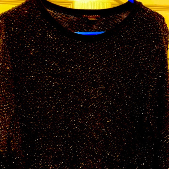 Metaphor | Tops | Metaphor Sweater W Metallic Shimmer | Poshmark